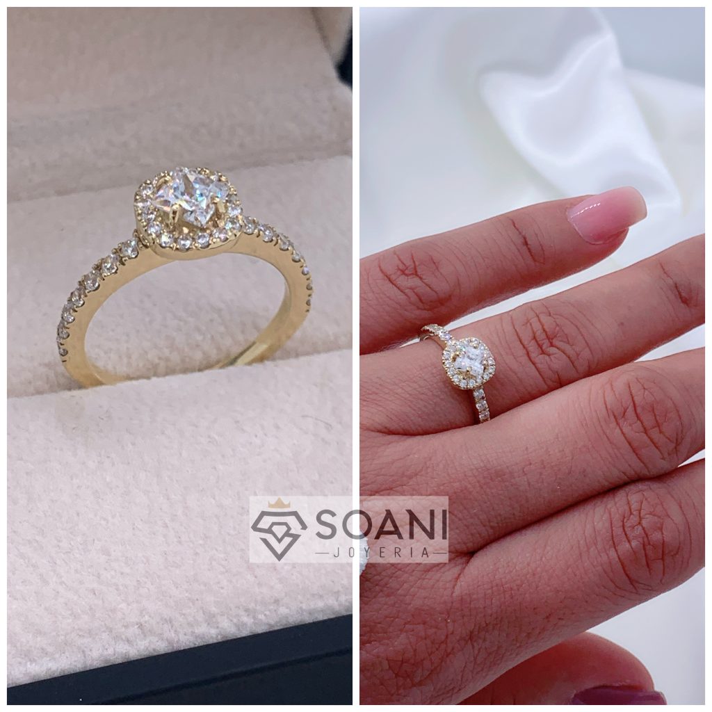Sortija de compromiso Oro 18k – Joyería Soani
